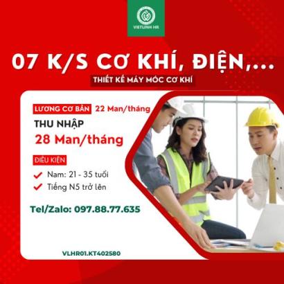 Kỹ sư THIẾT KẾ MÁY MÓC CƠ KHÍ Miễn phí nhà ở
